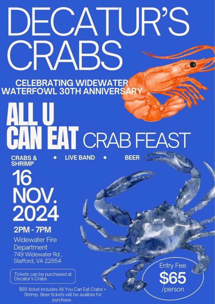 Decatur's Crabs All You Can Eat Crab Feast - Tour Stafford Virginia