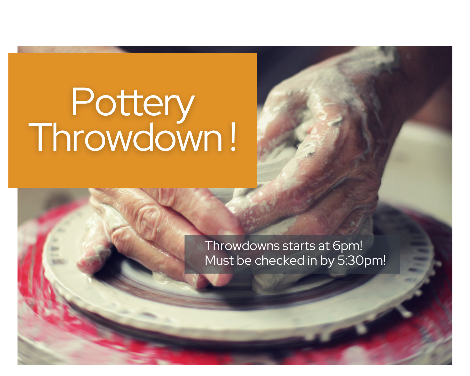 Pottery Throwdown - Tour Stafford Virginia