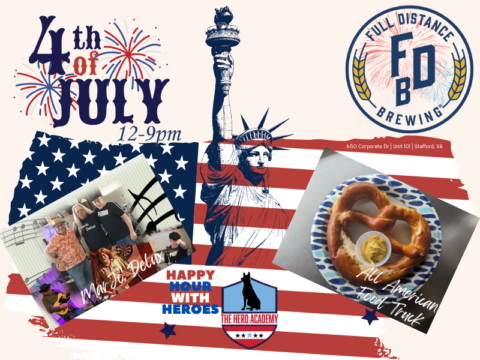 Full Distance Brewing 4th of July - Tour Stafford Virginia