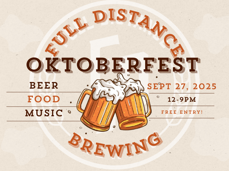 Full Distance Brewing Oktoberfest - Tour Stafford Virginia