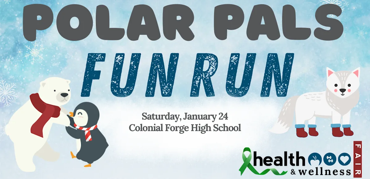 Polar Pals Fun Run: 5K, 1 Mile & 1/2 Mile - Tour Stafford Virginia